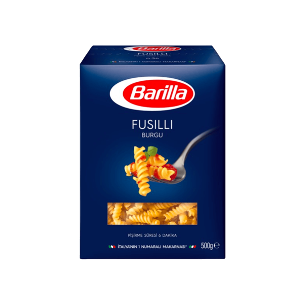 Barilla Fusilli 500gr – FETA Mediterranean