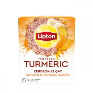 Lipton Turmeric Orange Tea 15s – FETA Mediterranean