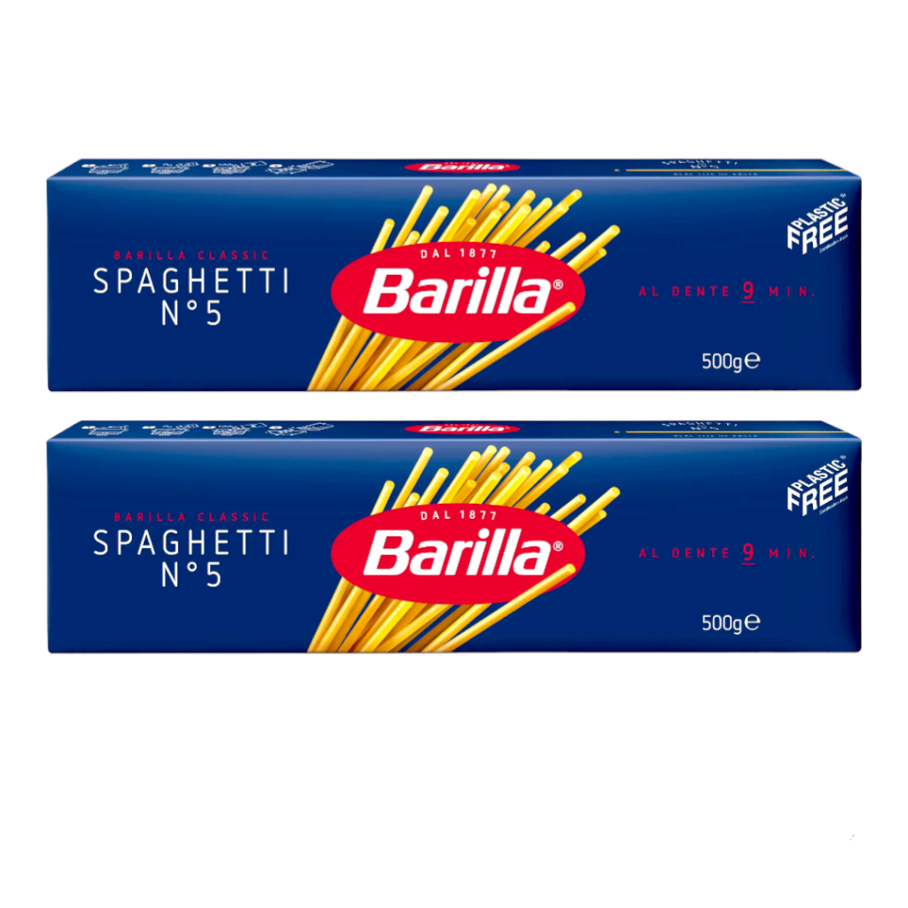 Promo Bundle of 2 Barilla Spaghetti 500g – FETA Mediterranean