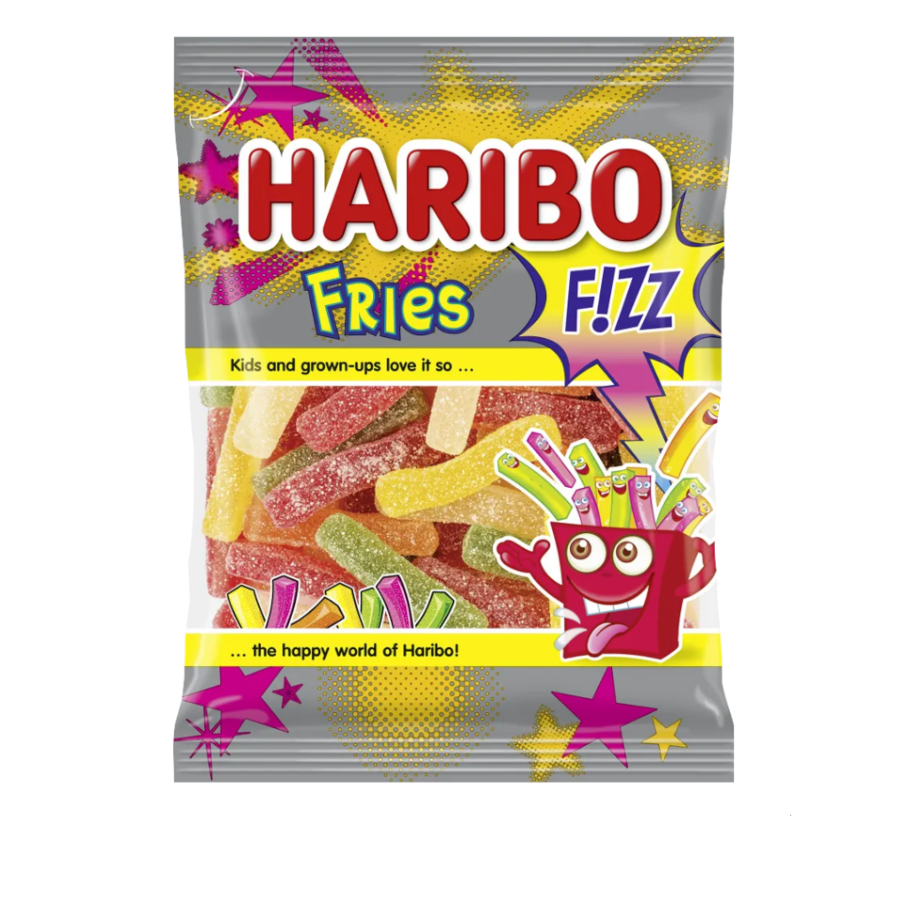 Haribo Fizz Fries 70g [Expiry: July 3, 2024] – FETA Mediterranean