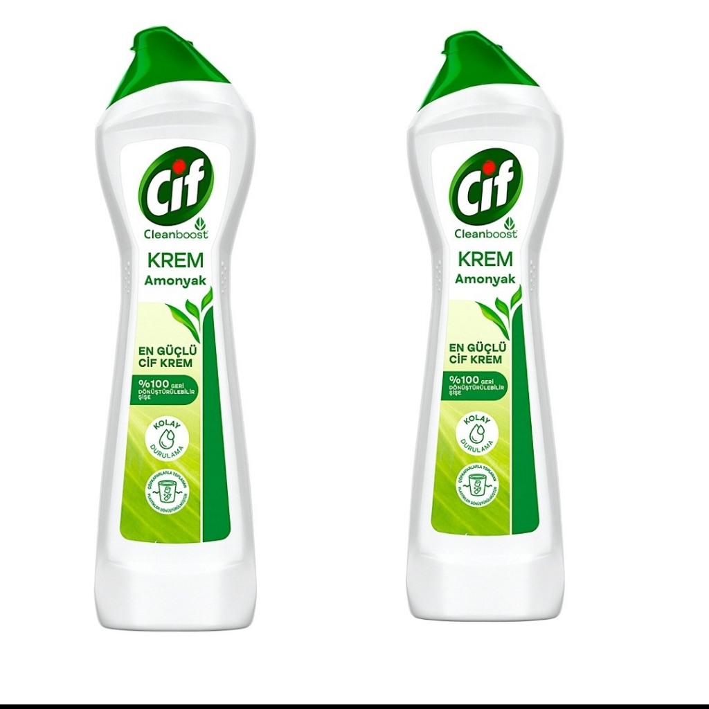 [Bundle of 2] Cif Cream with Ammonia 500ml – FETA Mediterranean