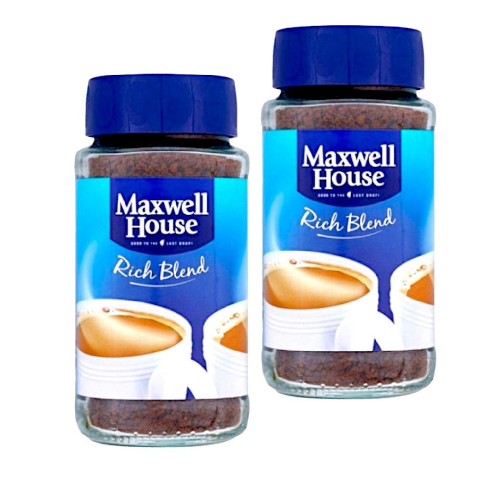 (Bundle Of 2) Maxwell House Rich Blend Instant Coffee Granules 200g ...