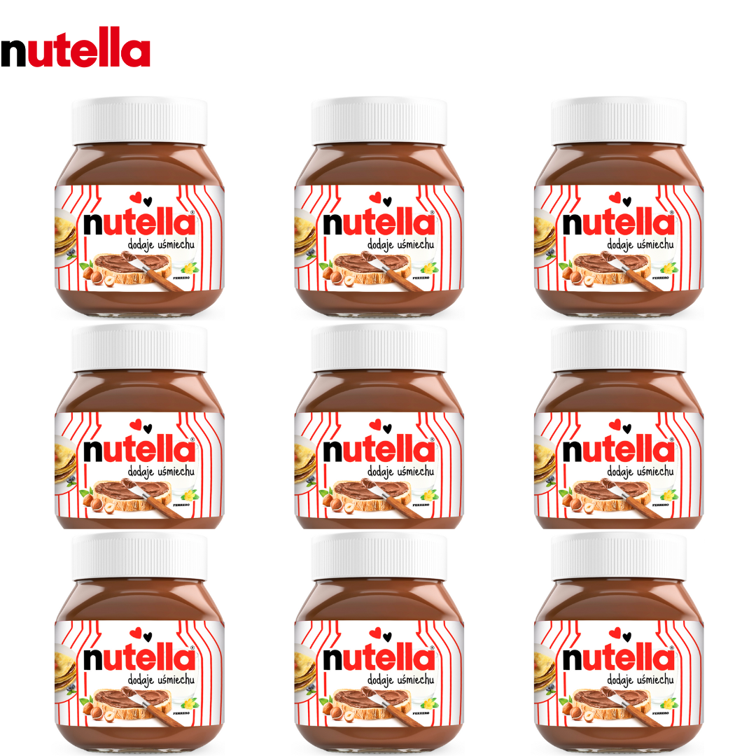 CASE – Nutella Hazelnut Spread with Cocoa 350g – FETA Mediterranean