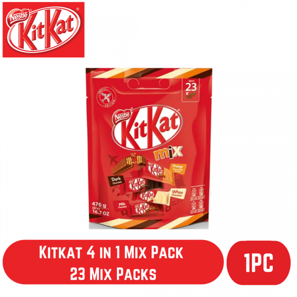Kitkat 4 in 1 Mix Pack Travel Edition 476g – FETA Mediterranean