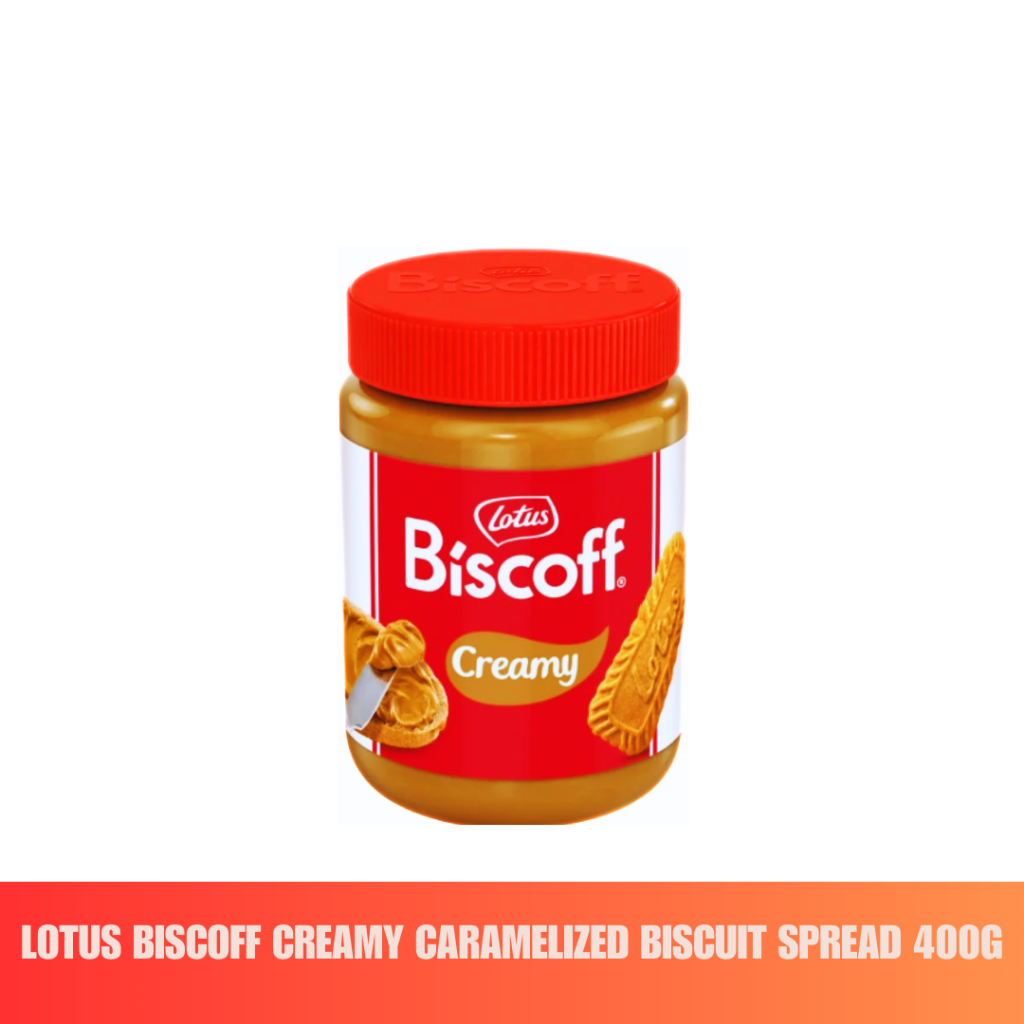 Lotus Biscoff Creamy Caramelized Biscuit Spread 400g Best Before Date ...