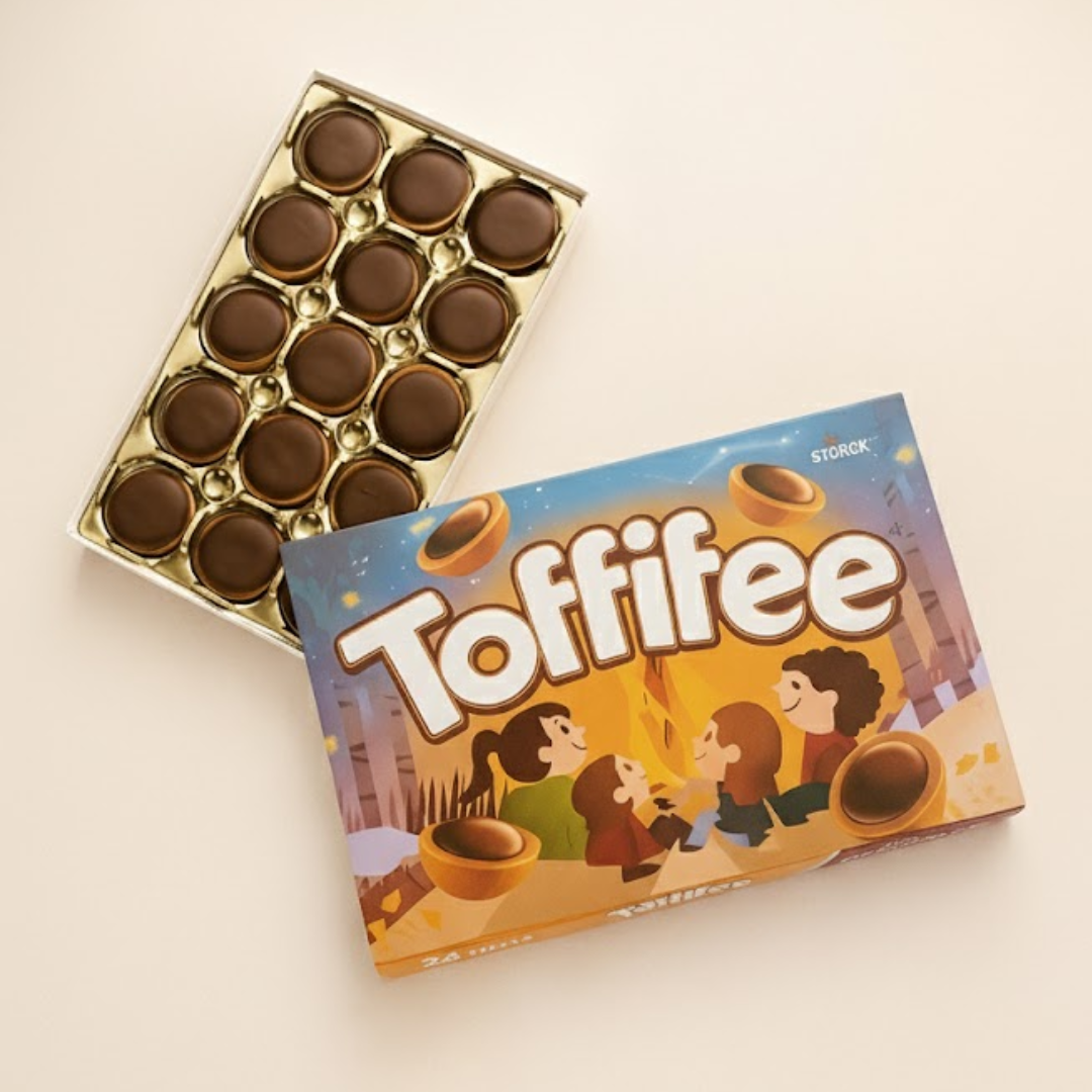 Toffifee Storck Caramel Cup with Hazelnut Nougat and Chocolate 200g ...
